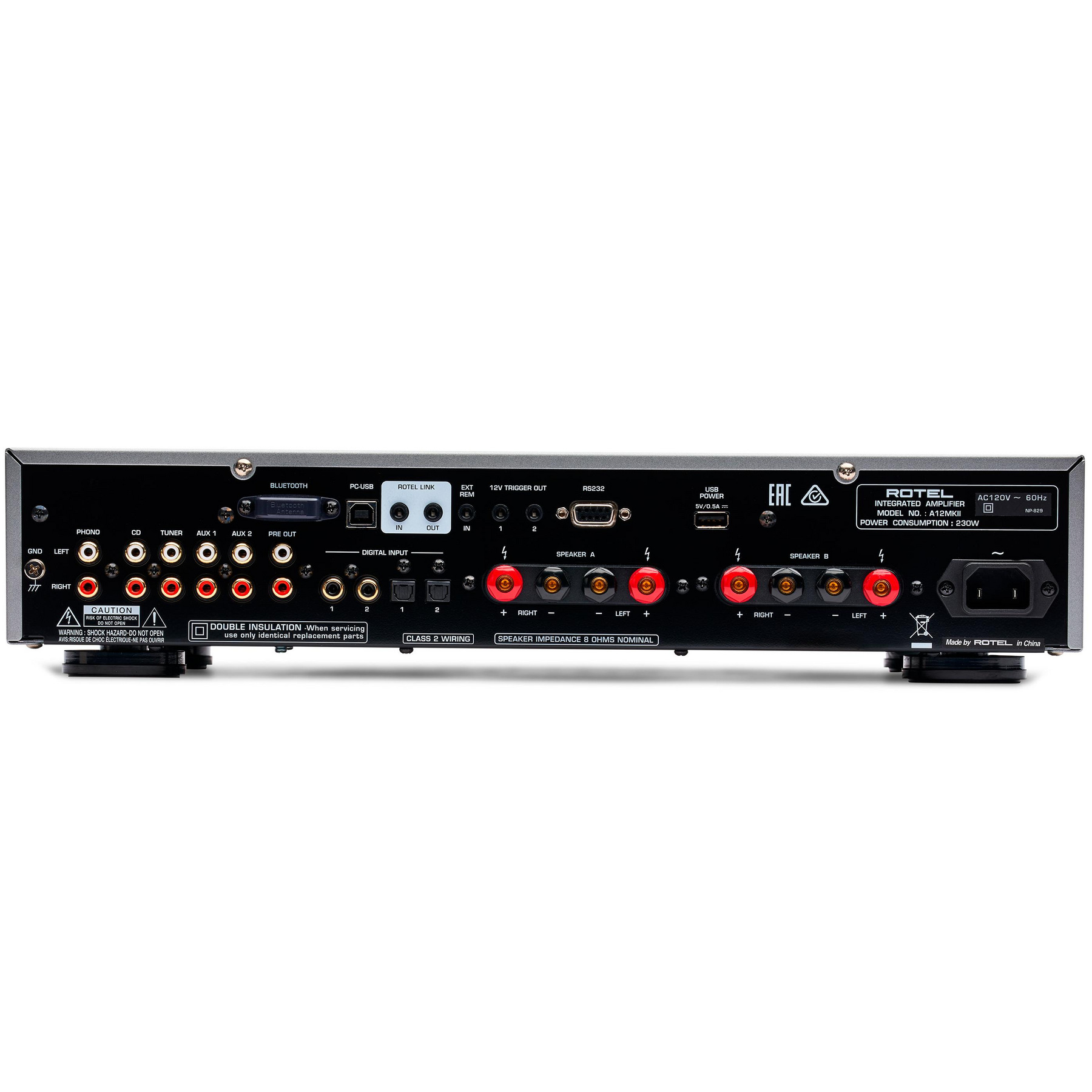 Rotel A12 MKII Silver