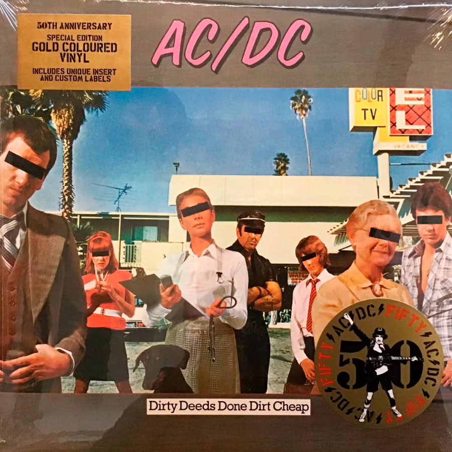 AC/DC - Dirty Deeds Done Dirt Cheap (Coloured) (LP) купить по низкой ...